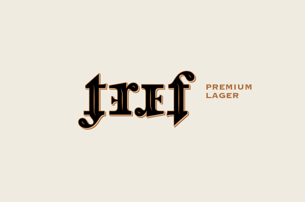 TREF premium lager pivo | Design Bureau Izvorka Jurić